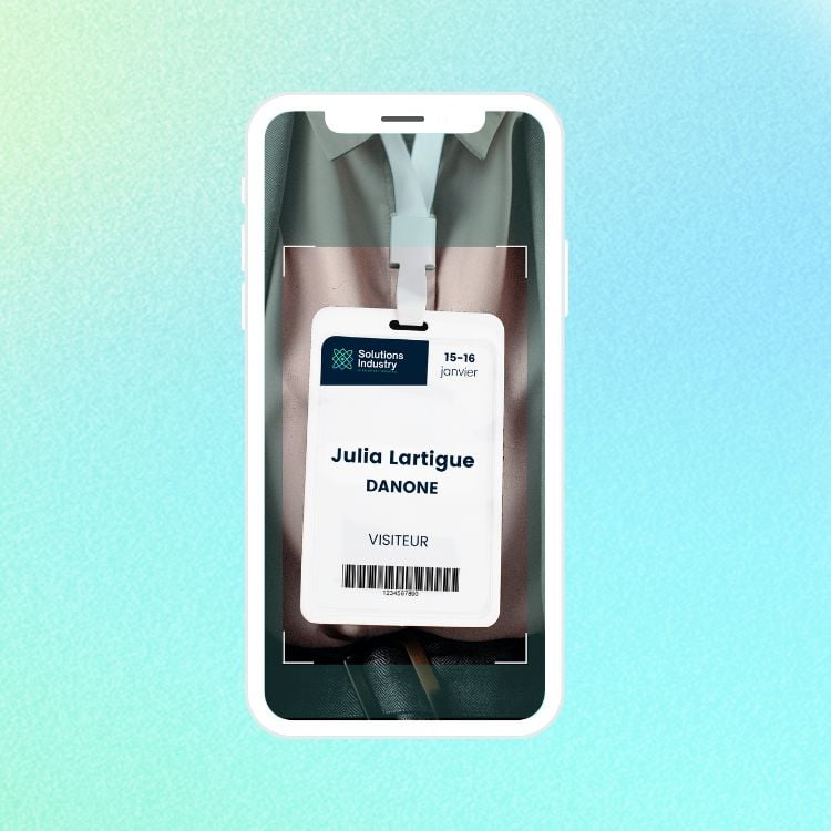 Badgeuse Salon professionnel