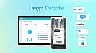 KAYO | GO - scan de carte de visite & scan de badge